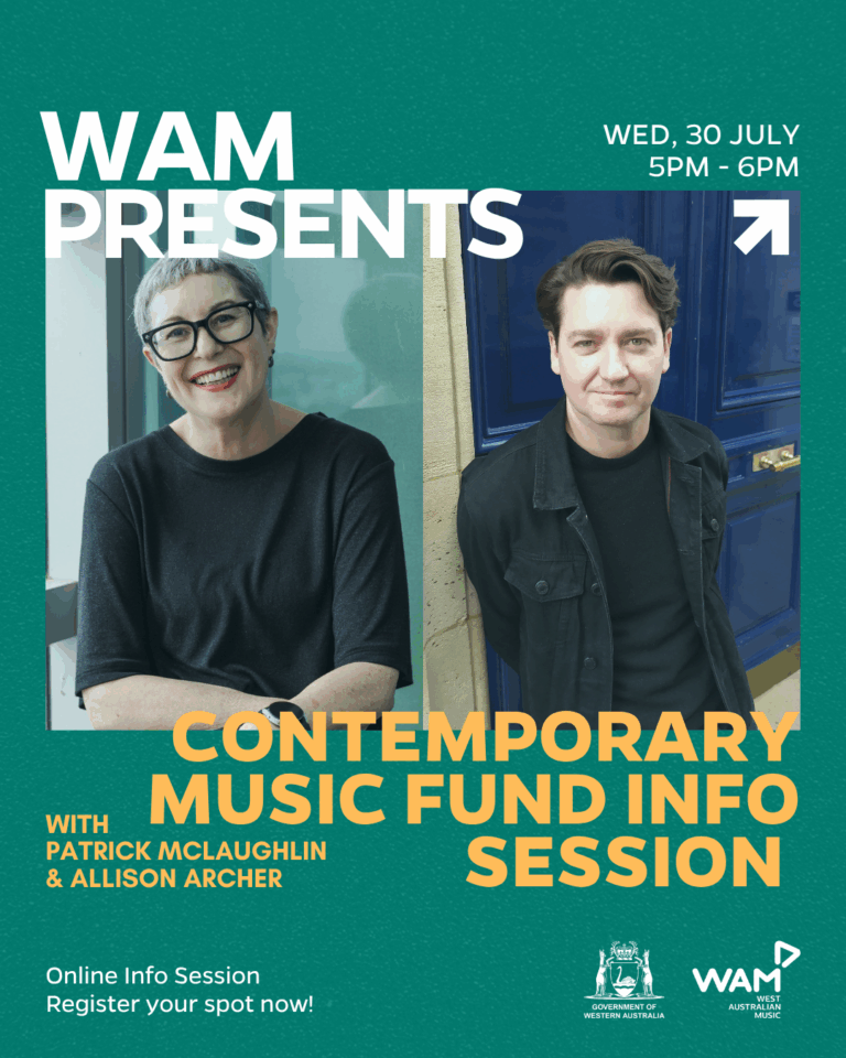 WAM Presents: Contemporary Music Fund Info Session - WAM